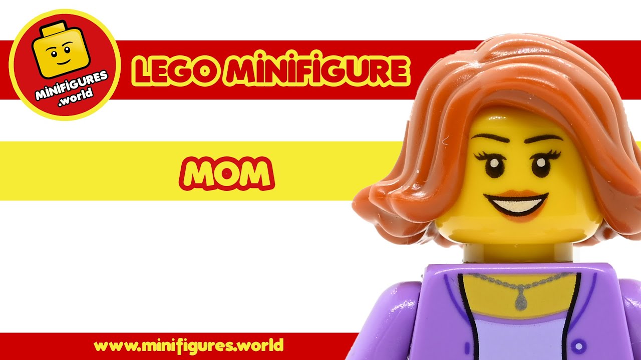 👩 LEGO minifigure: Mom (twn299) 👩 [FAMILY] - YouTube