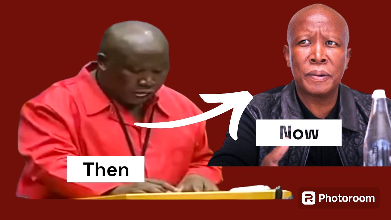 EFF JULIUS MALEMA BODY TRANSFORMATION SECRET OUT TO THE PUBLIC - YouTube