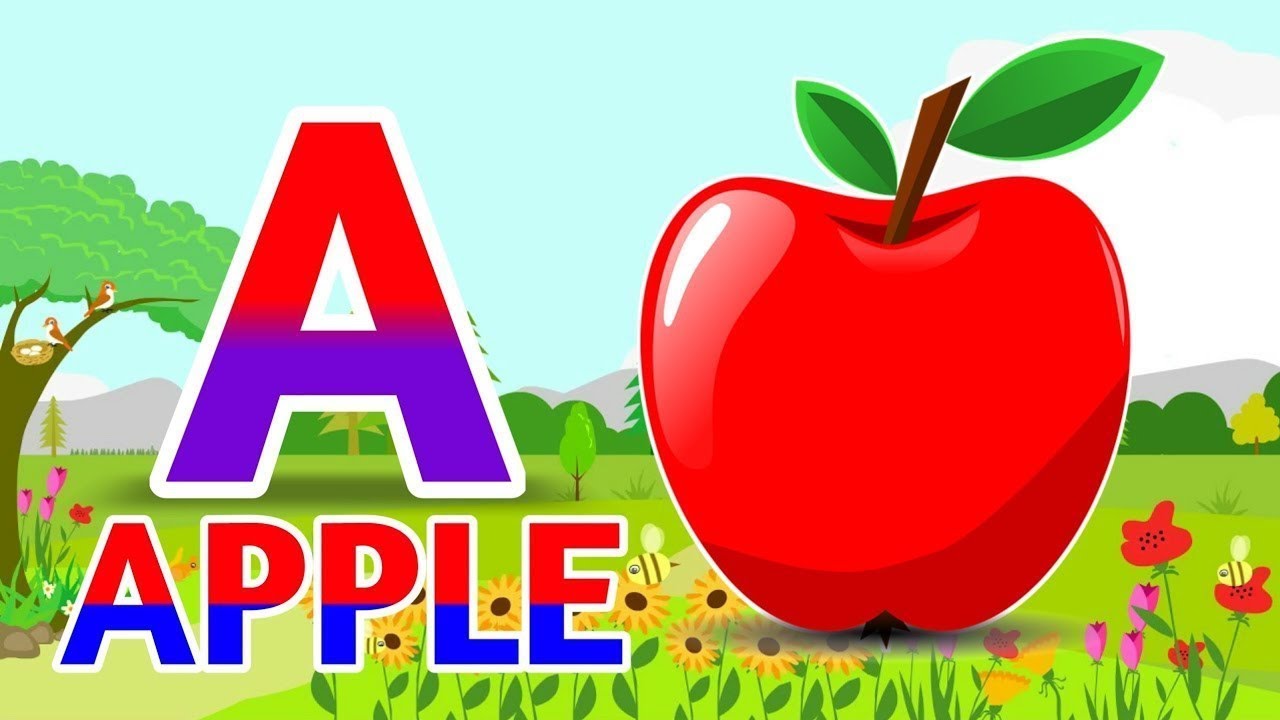 Abcd Animation for kids,Learn alphabet a to z, Abcd Phonics Song, A for ...