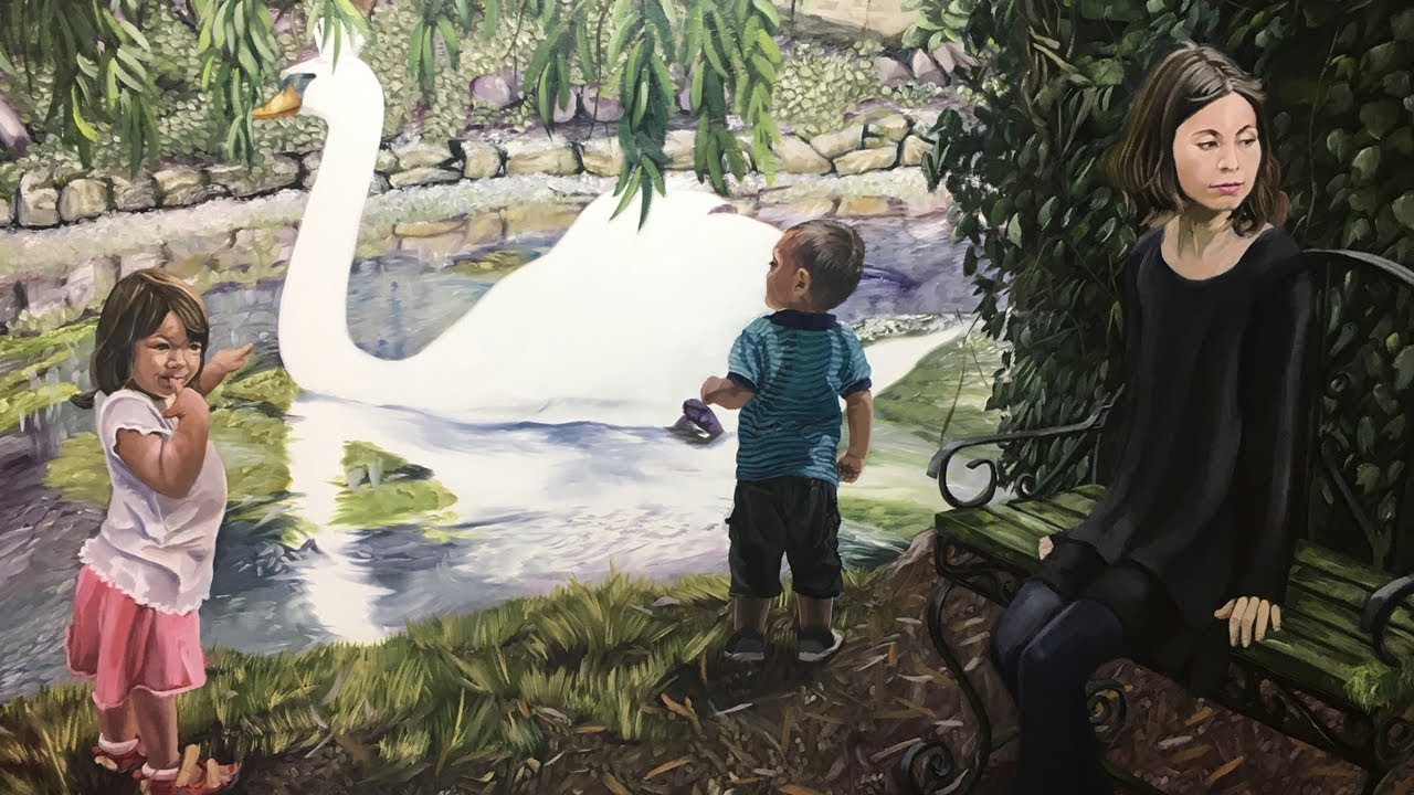 What Adults Don't See : Time Lapse Oil Painting by Jamie Belton - YouTube