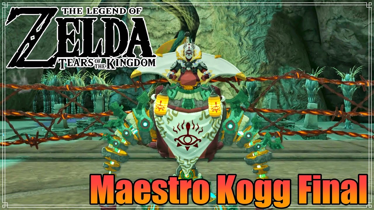Derrotar al Maestro Kogg Final Cuarto Encuentro Ubicacion The Legend Of ...