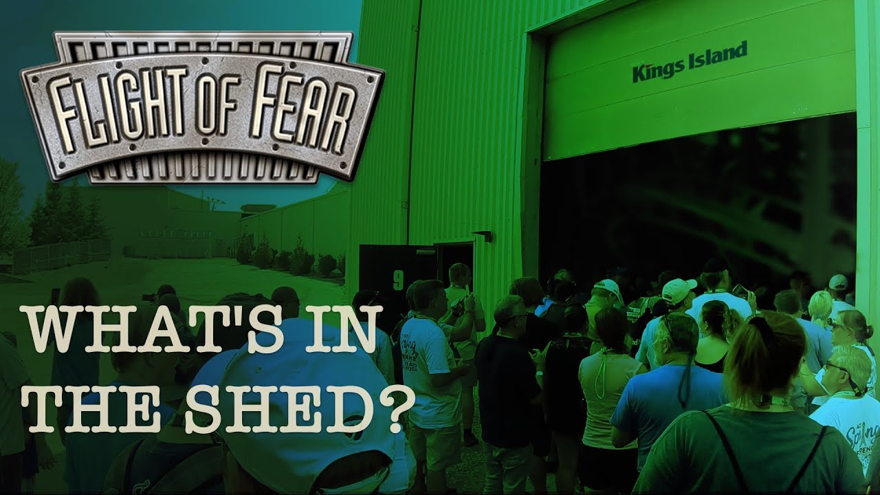 Flight Of Fear At Kings Island Off-ride May 19, 2024 - YouTube