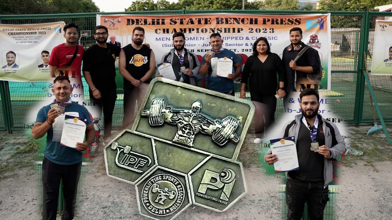 It's GOLD || Delhi State Bench Press Championship 2023 - YouTube