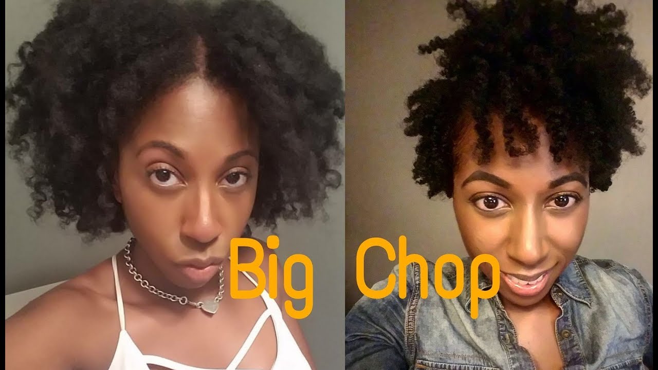 Big Chop 2017: Starting My New Natural Hair Journey - YouTube