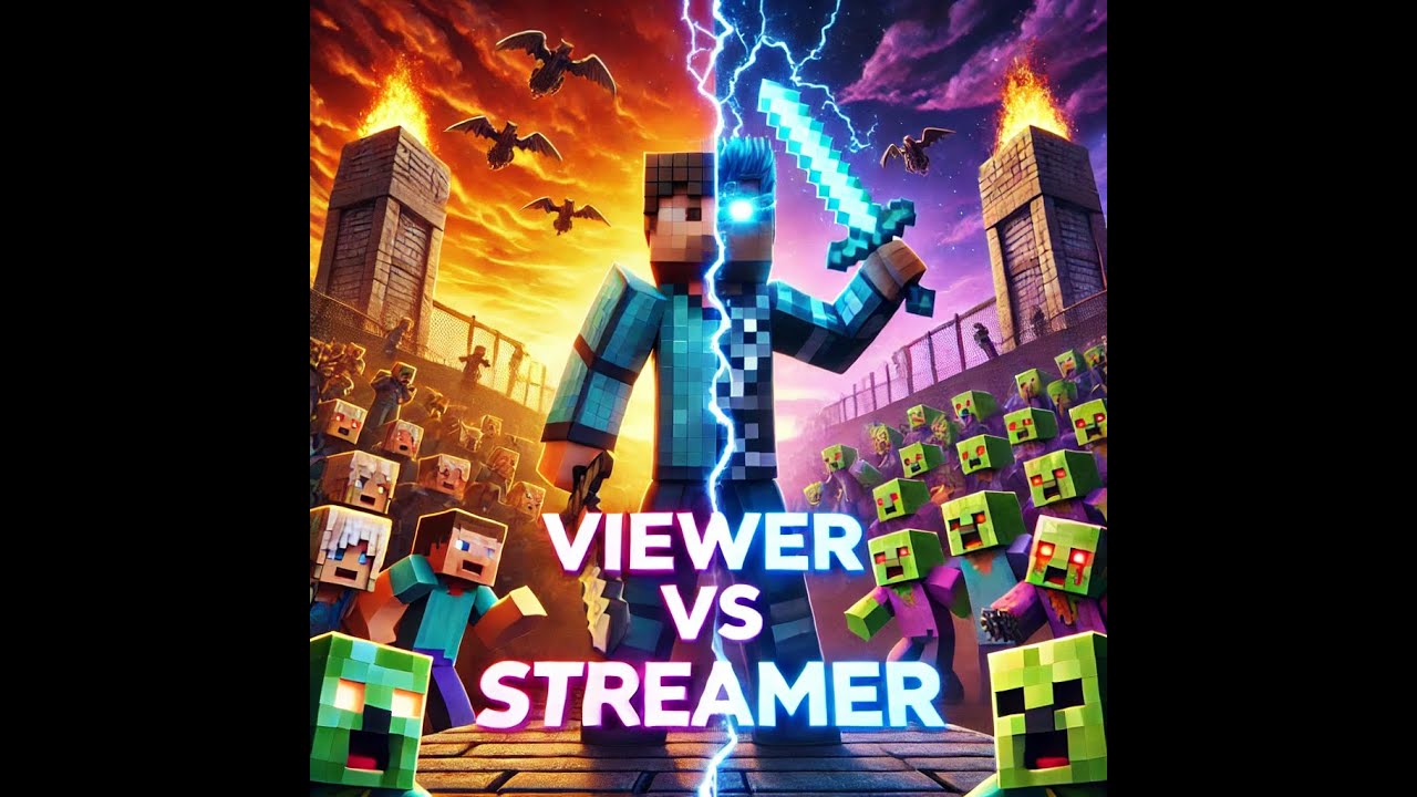 Minecraft Livestream: Viewer vs Streamer - YouTube