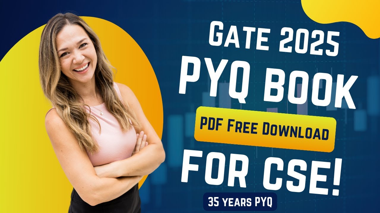 Gate 2025 PYQ Book pdf Free Download - YouTube