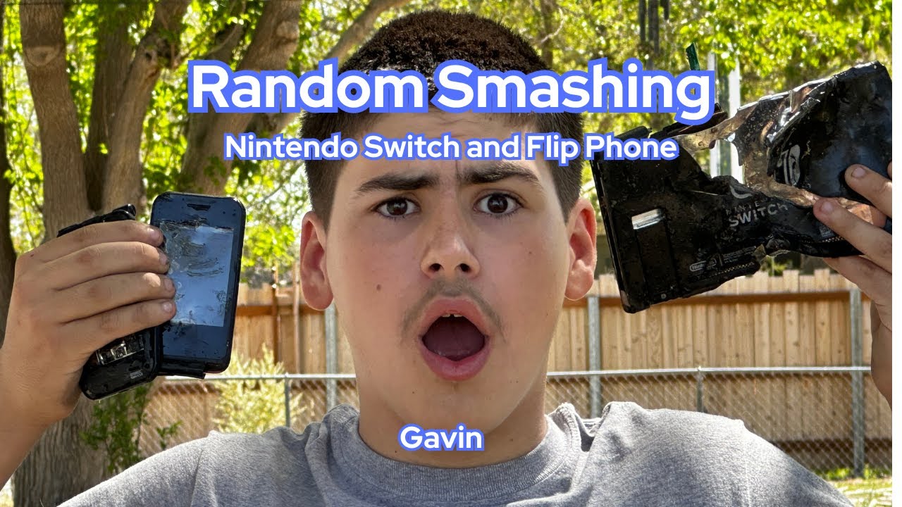 Random Smashing | Nintendo Switch and Flip Phone - YouTube