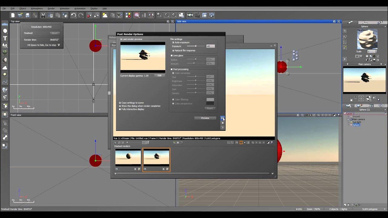 Material Editor Bumps, Vue 11. [dv11] - YouTube
