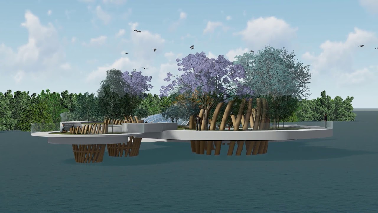 Floating Habitat-landscape architecture - YouTube