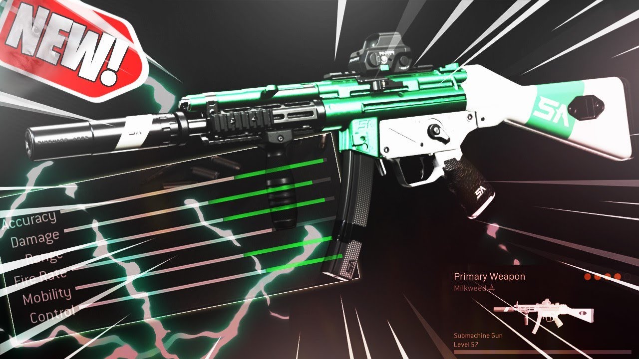 the NEW NO RECOIL "MILKWEED" MP5 in MODERN WARFARE.. (Best MP5 Class ...