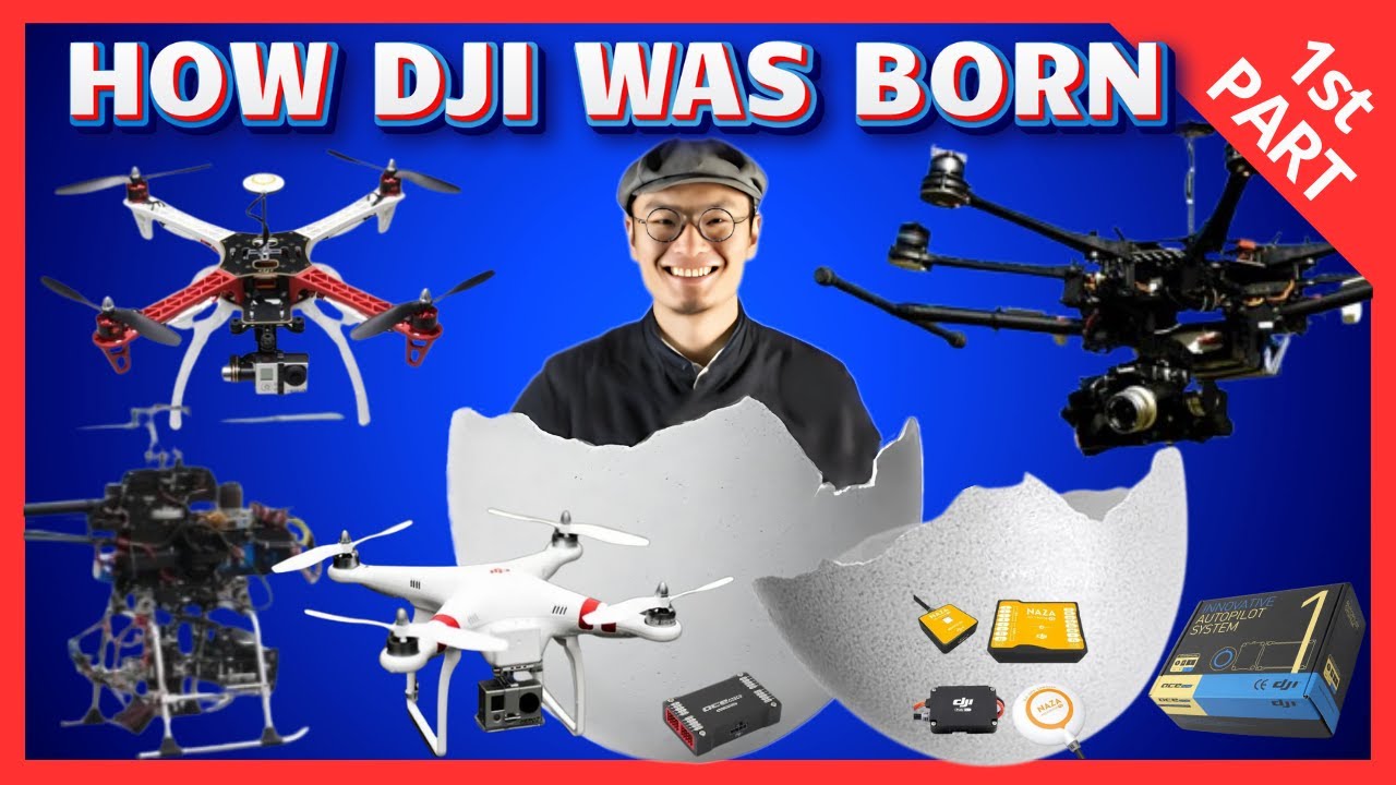 HOW WAS DJI BORN? the company that changed the history of drones! - YouTube