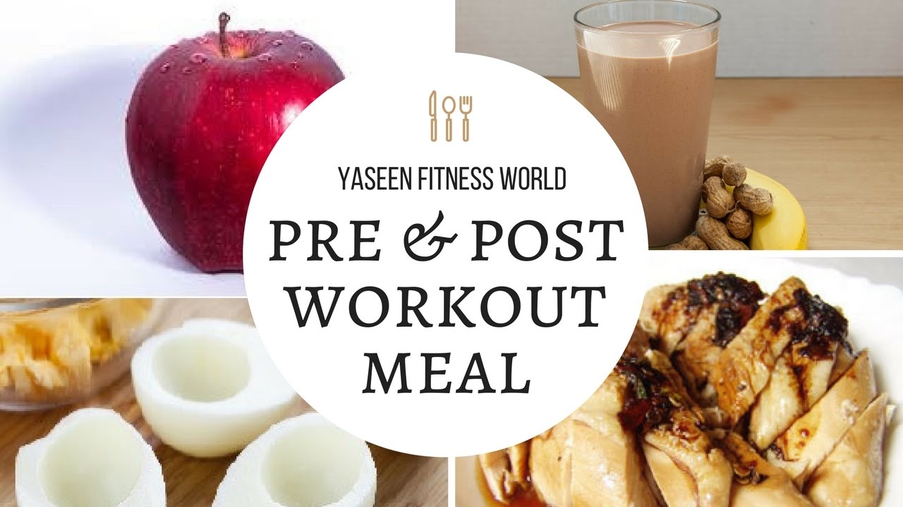 Pre and Post Workout Meal For Beginner 's by Yaseen Fitness World - YouTube