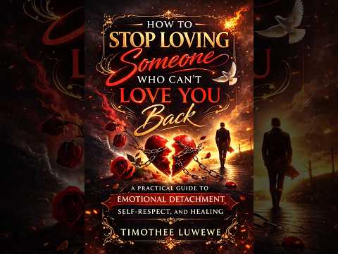 How to Stop Loving Someone Who Can’t Love You Back Video (Author ...