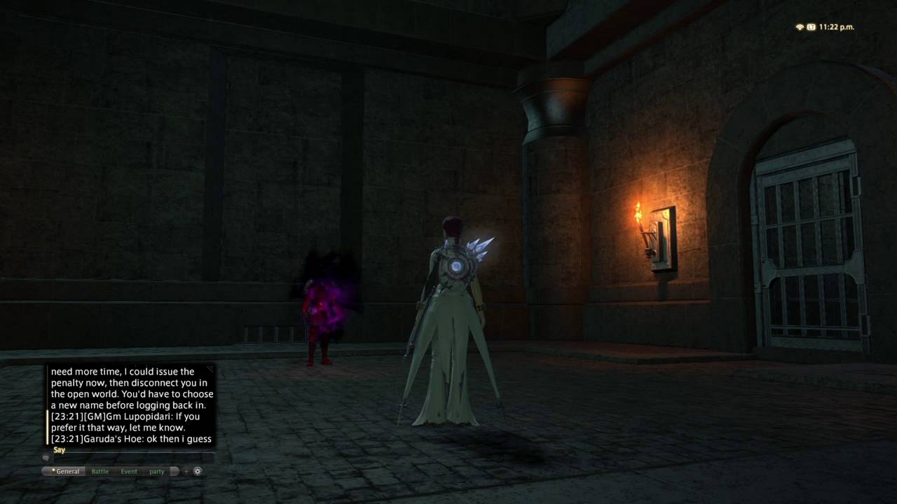 FINAL FANTASY XIV GM JAIL BOOM - YouTube