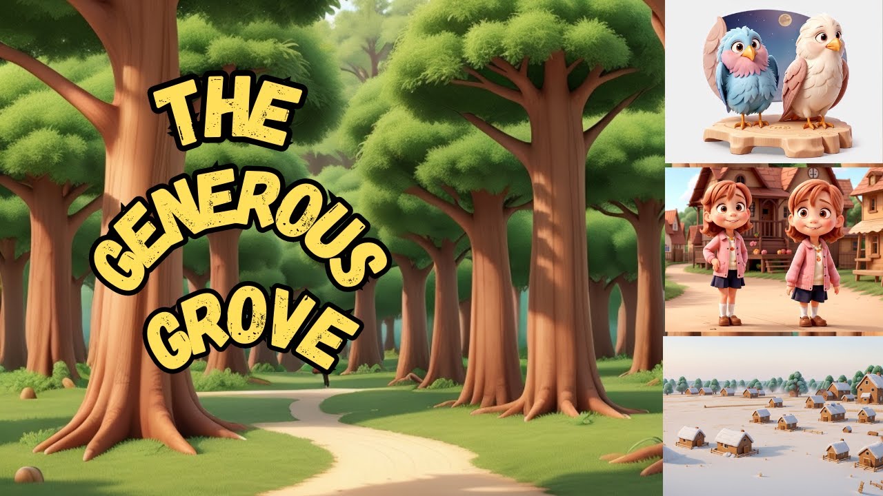 THE GENEROUS GROVE/Moral stories for kids - YouTube
