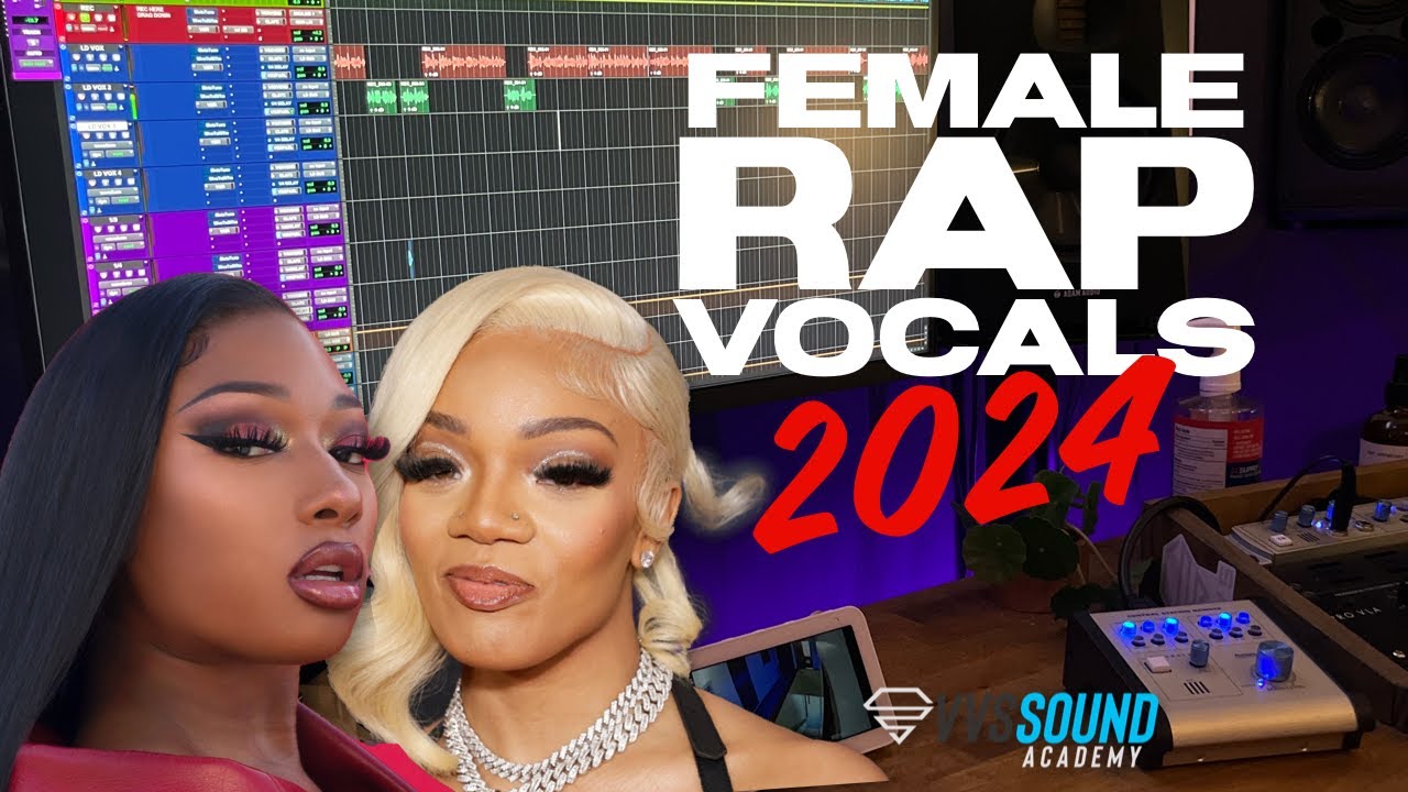 Mix and Master Professional Female Rap Vocals 2024| FREE Template ...