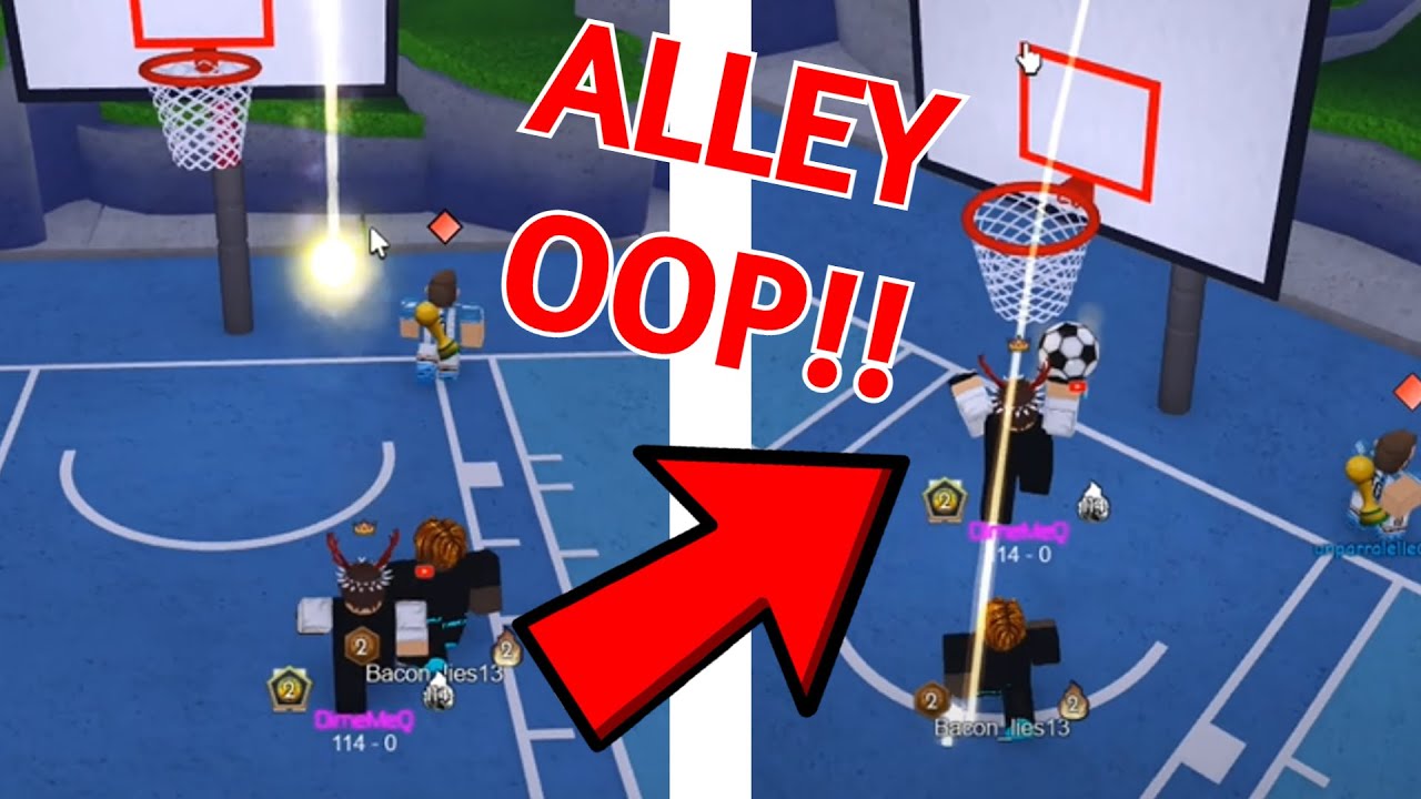 We RECREATED The LEBRON & DWADE Dunk In HOOPZ... - YouTube