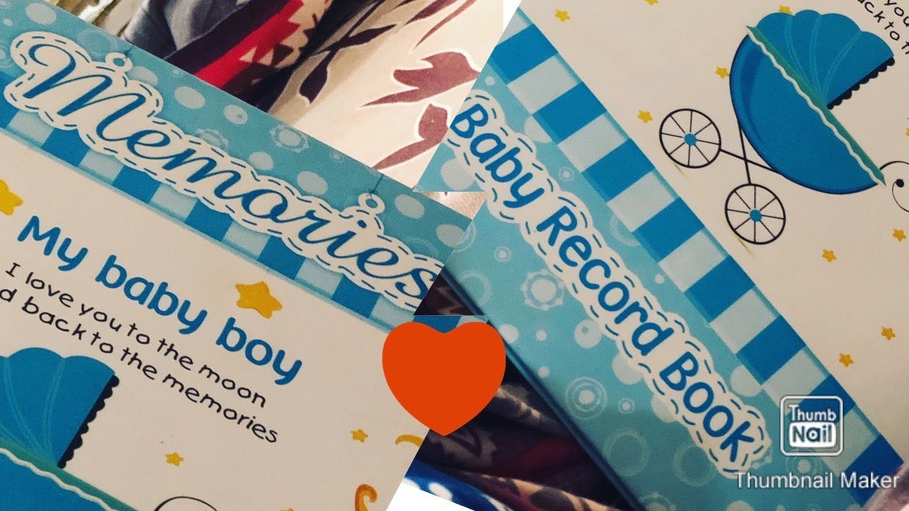 Muslim baby boy memory book - YouTube