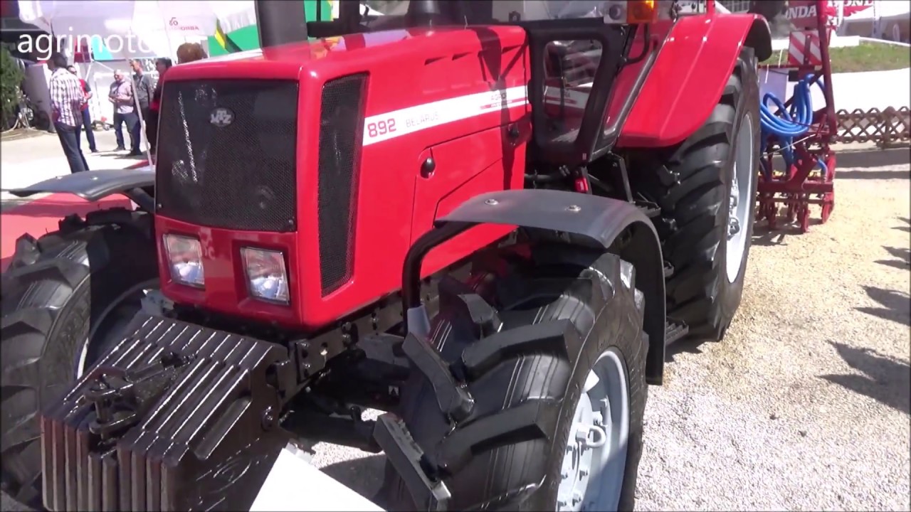 The Belarus 892 tractor 2018 - YouTube