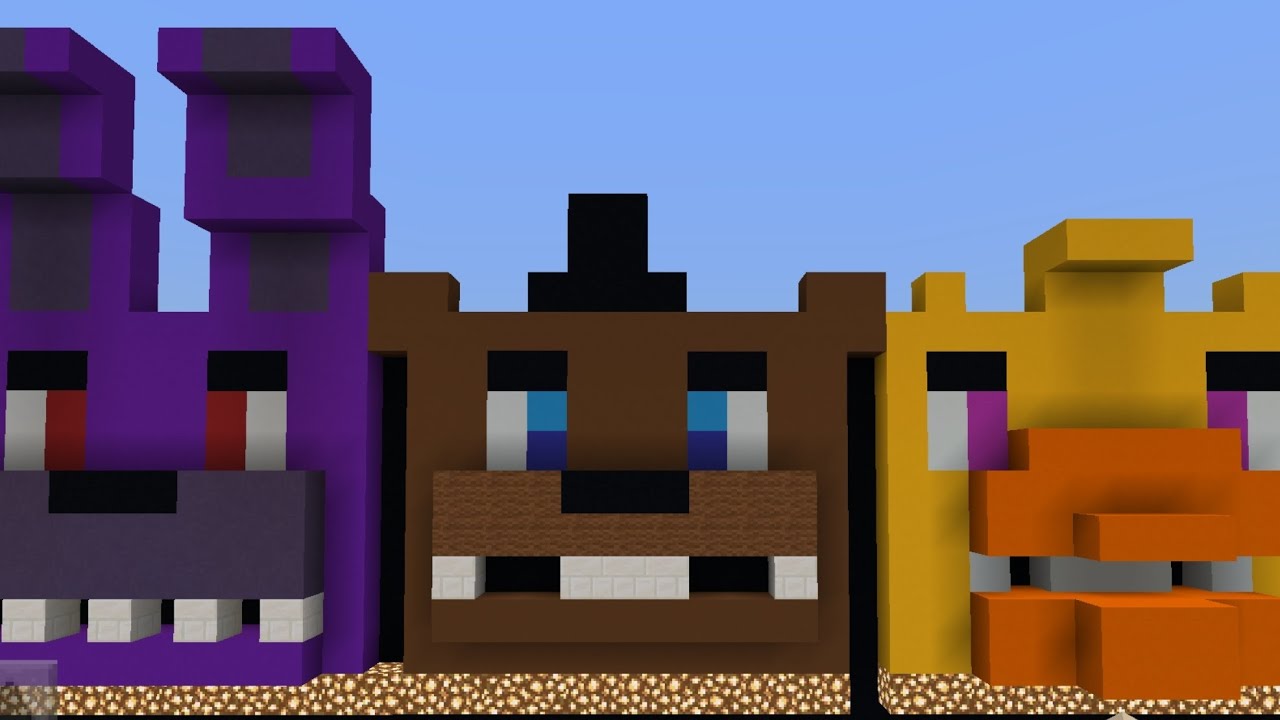 my fnaf minecraft build! #minecraft #fnaf #fivenightsatfreddys - YouTube