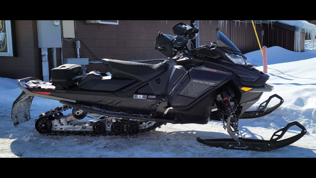 Skidoo Mach Z High Speed - YouTube