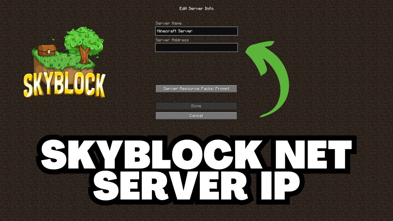 How to Join the Skyblock Network Server in Minecraft - YouTube