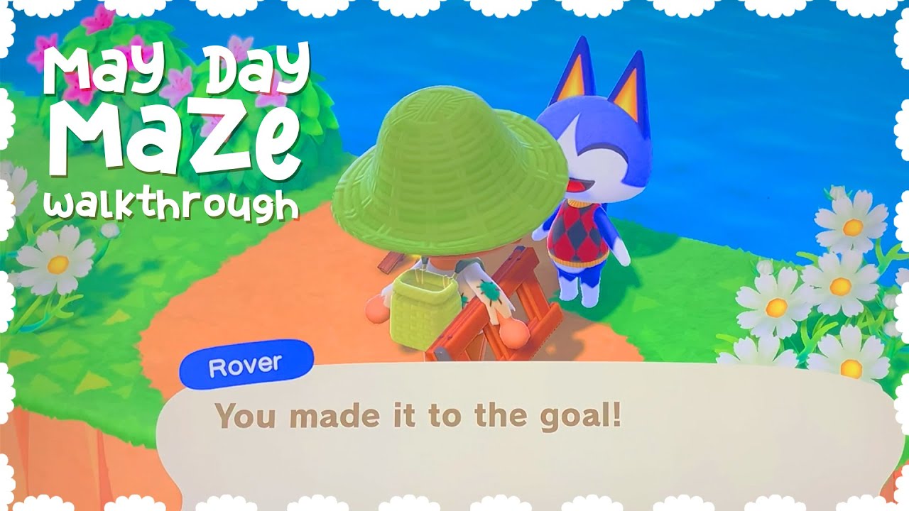 ACNH 2025 May Day Maze Full Walkthrough - YouTube