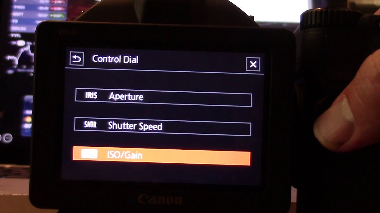 How to Easily Adjust the ISO on the Canon XC10 - YouTube