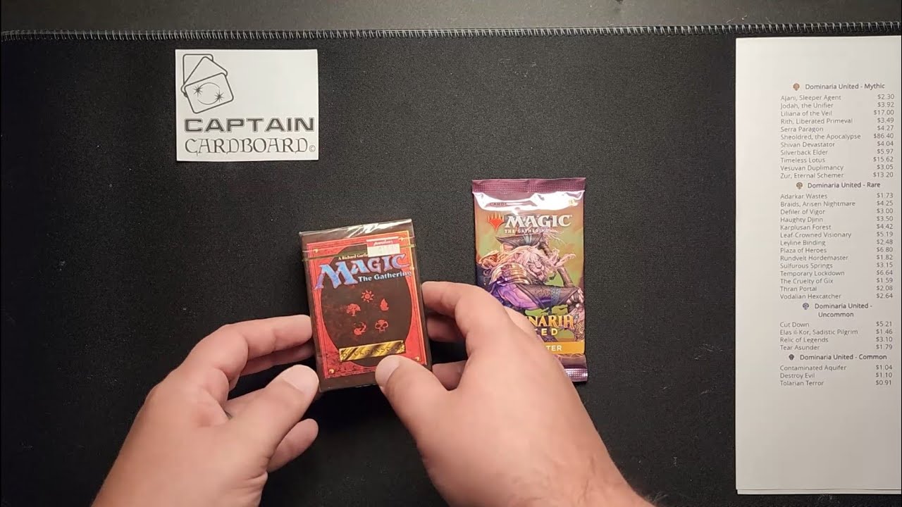 Captain Cardboard Daily MTG Pack - Dominaria United Opening 2 - YouTube