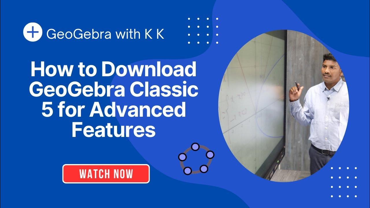 How to Download GeoGebra Classic 5 for Advanced Features - YouTube