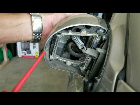 Mercedes E320 W211 | Side Mirror Cover Removal