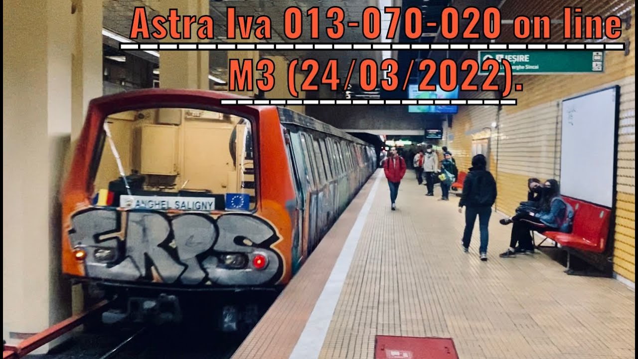 Astra Iva 013-070-020 on line M3 / pe magistrala M3 (24/03/2022) - YouTube