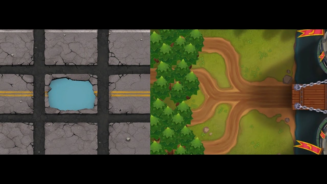 #Ouch vs Dark Castle || BTD 6 Maps - YouTube