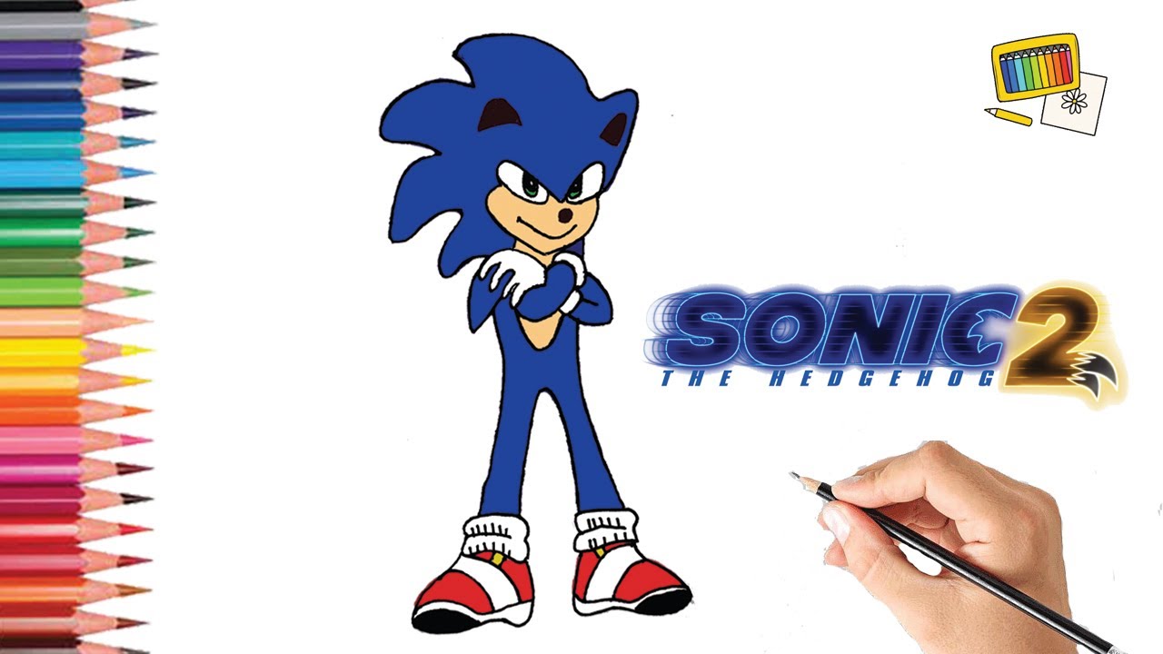 How to Draw Sonic The Hedgehog 2 | Easy Drawing | Childraw Channel ...