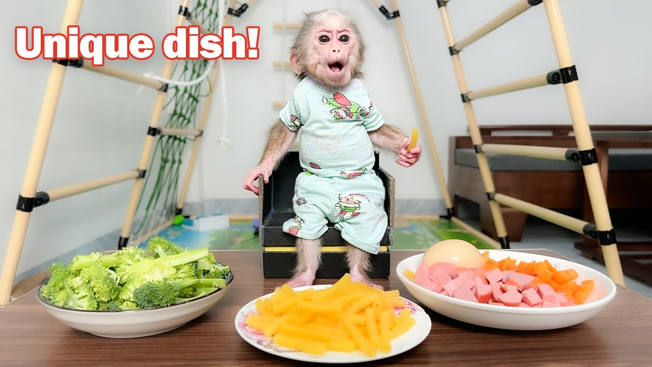 Lala learns to cook with Mom with a unique and flavorful stir fried ...