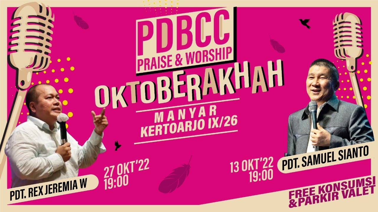 Pdt. REX JEREMIA (27 OKTOBER 2022) - YouTube