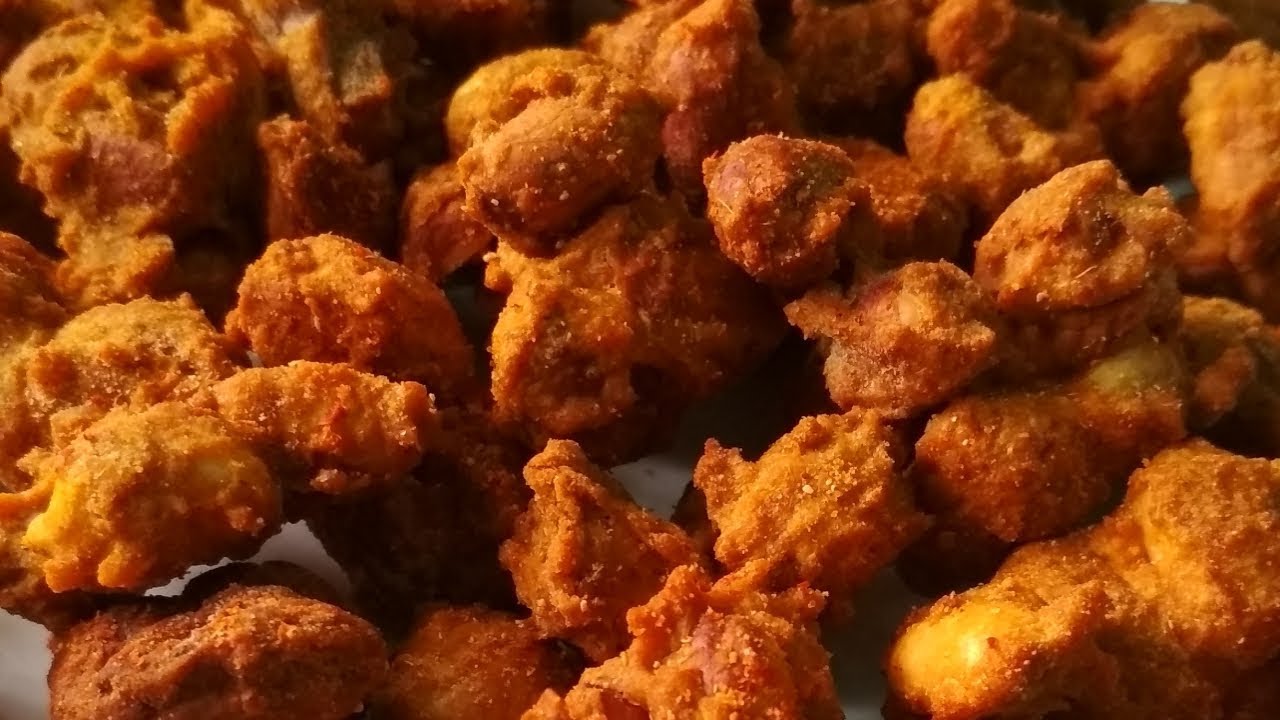 Badam pakoda (ବାଦାମ ପକୋଡା)। - YouTube