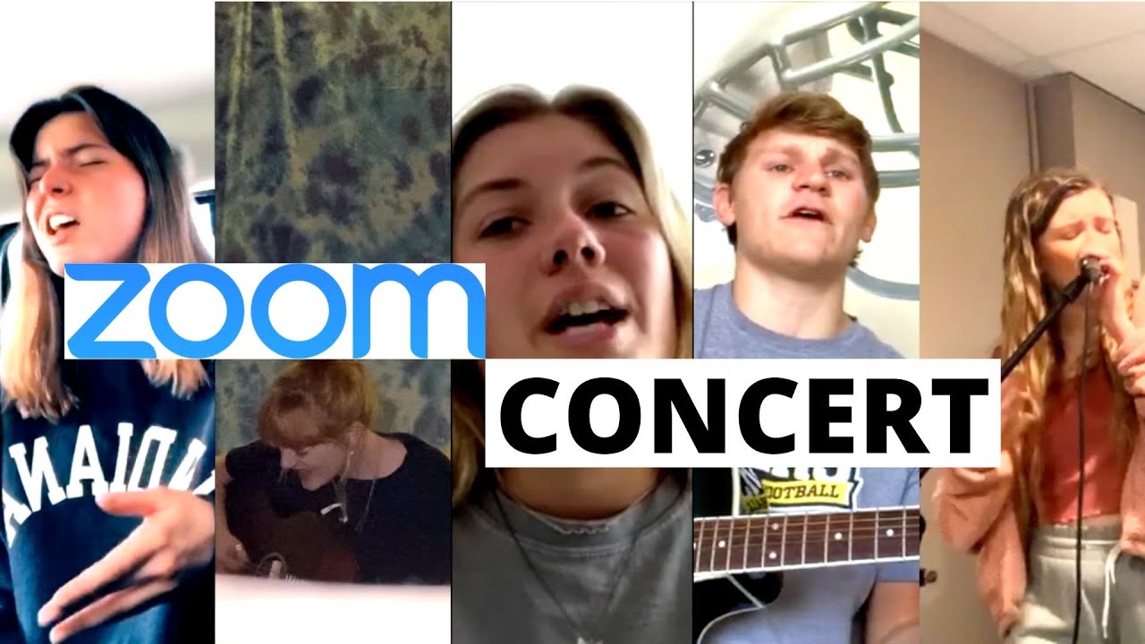 I hosted a Zoom Concert for my talented friends! - YouTube
