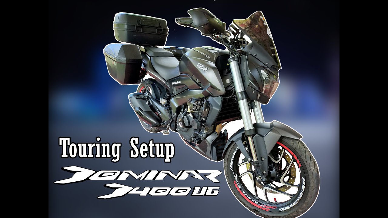 Bigbike Touring Setup budget friendly | SEC Top Box and Side Pannier ...