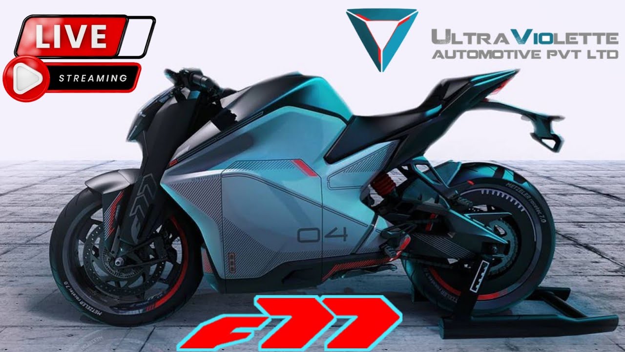 🔴 LIVE | Ultraviolette F77 | ULTRAVIOLETTE F 77 Live Launch Event ...