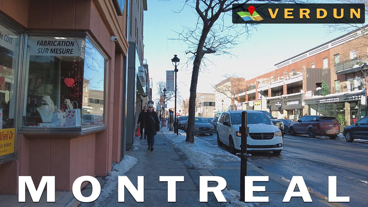 Montreal Walk: Exploring Verdun in Winter 2023 - YouTube