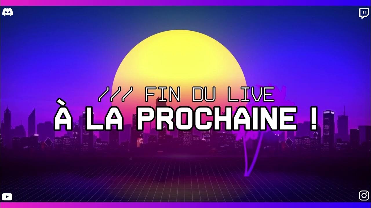 Scène Stream | Fin de live #1 (Synthwave) - YouTube