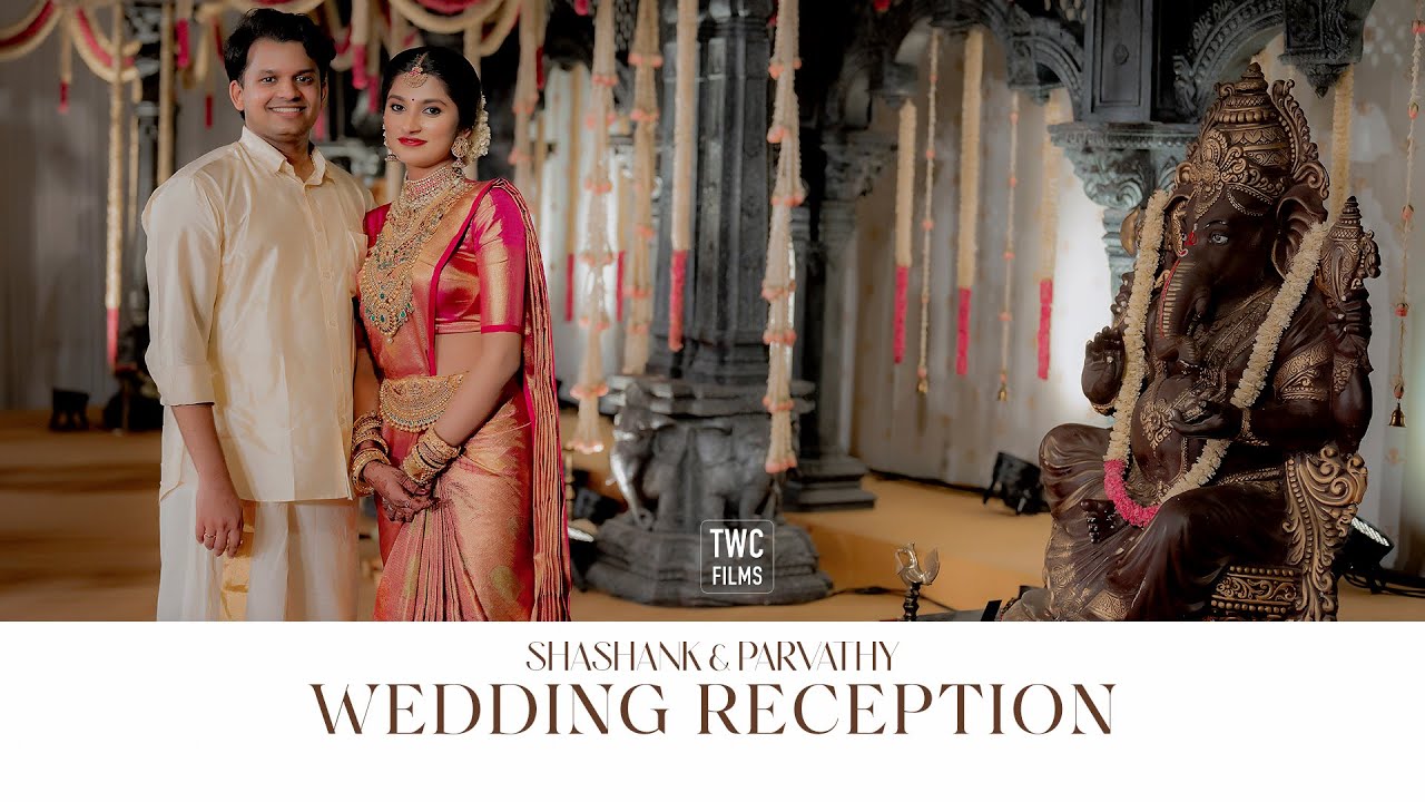 SHASHANK & PARVATHY (S/o Hon'ble Justice Devan Ramachandran) _ WEDDING RECEPTION _ LIVE ...