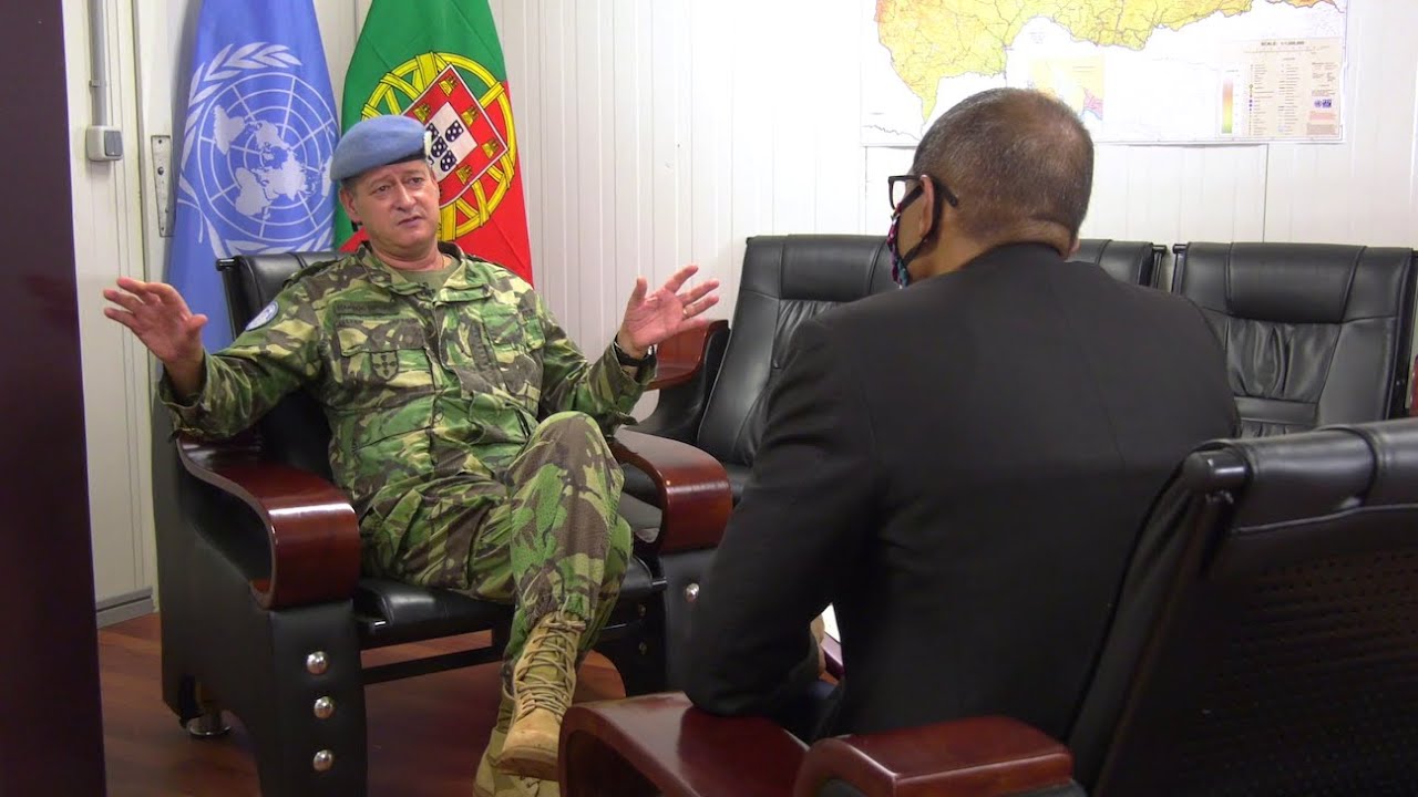 Interview du Général Eduardo Ferrão, commandant adjoint de la Force de ...