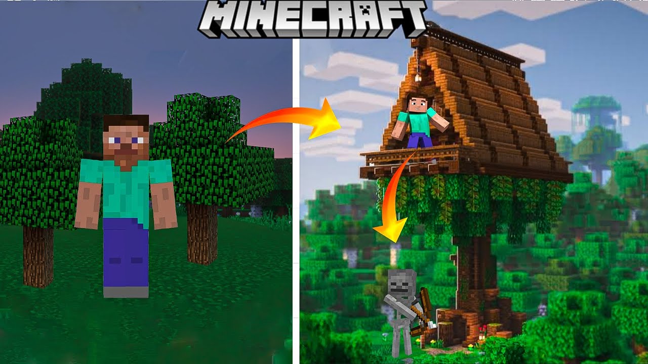 HOW TO MY FIRST MINECRAFT SURVIVAL SERIES ( GEM PLAY ) - YouTube