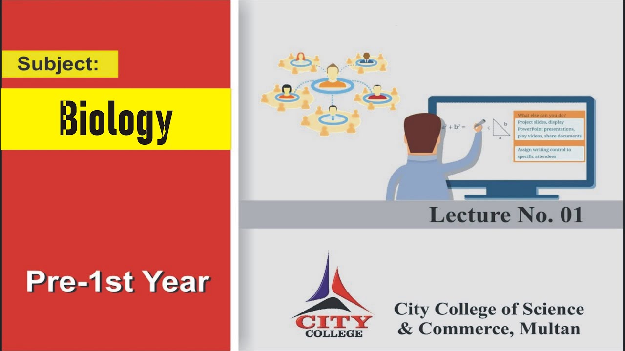 Lecture No 1 Biology - YouTube