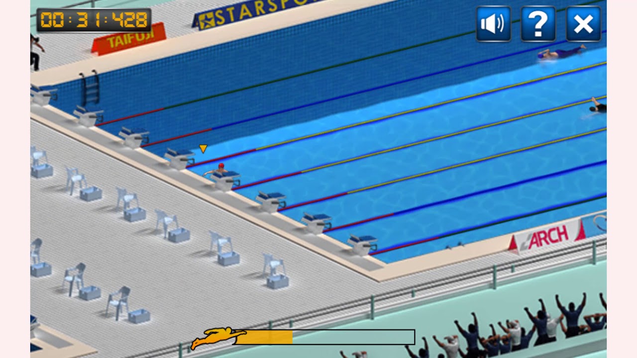 How to play Swimming Pro game | Free online games | MantiGames.com ...