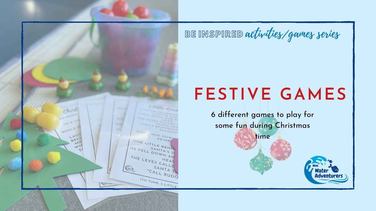 Festive swimming games for your swim lessons. - YouTube