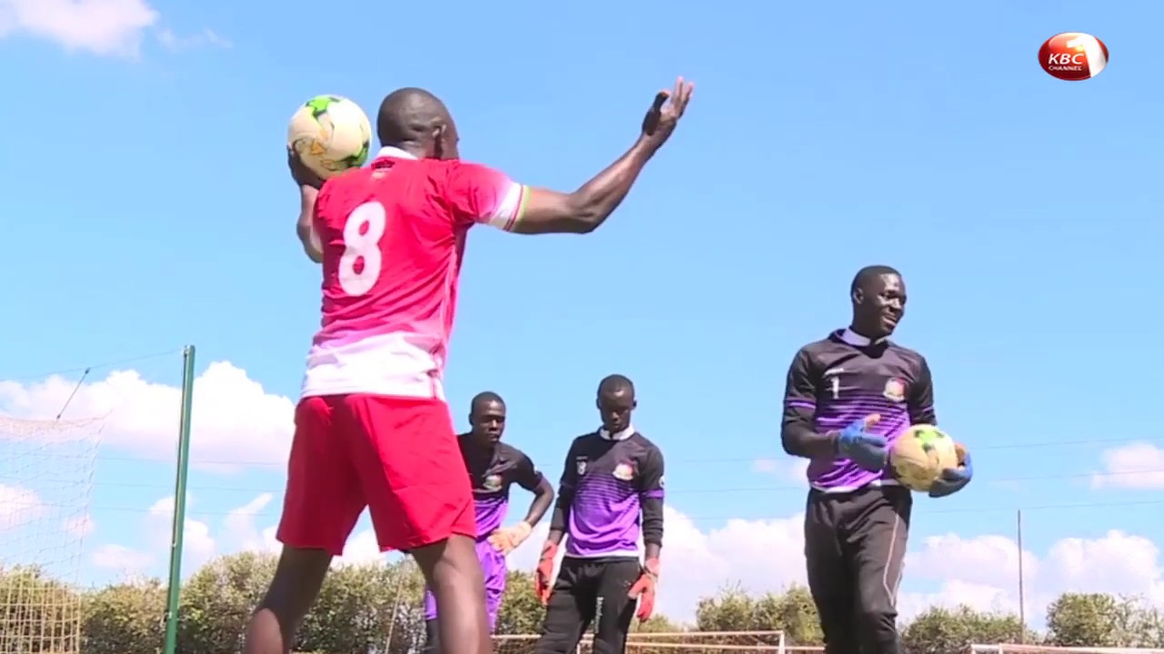 Kenya U17 national soccer team steps up training - YouTube