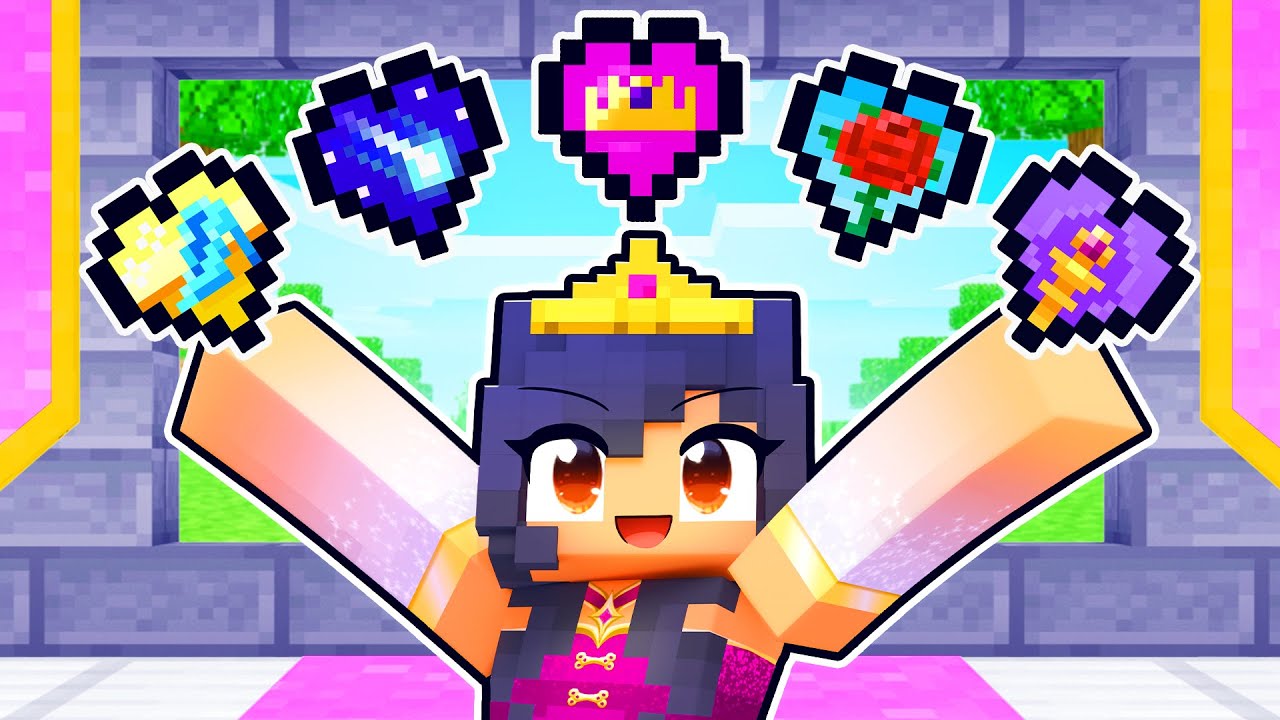 Aphmau has ROYAL HEARTS in Minecraft! - YouTube